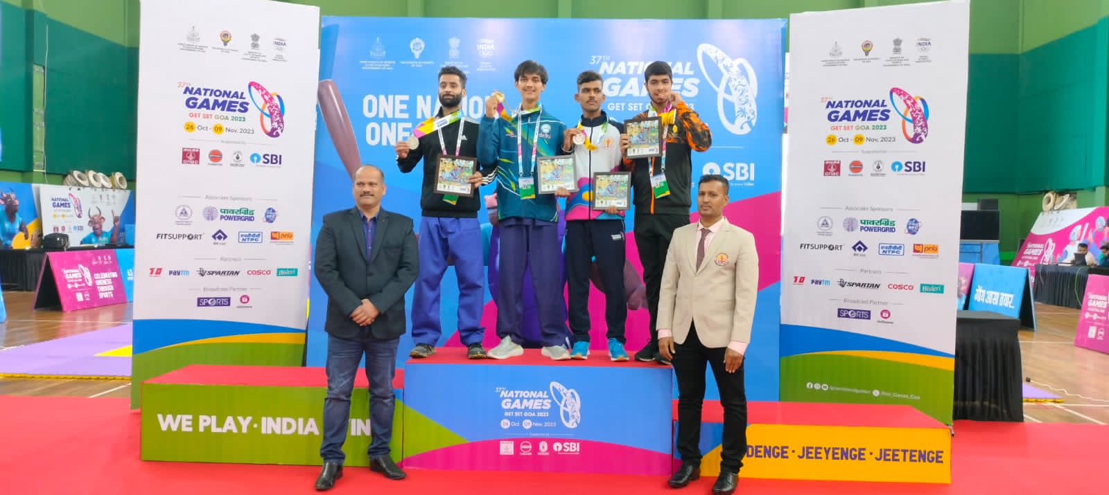 Delhi Team Emerges Victorious at 37th National Games 2023 in SQAY ...